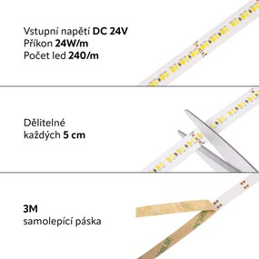 T-LED LED pásek CCT 24CCT24024 LED pásek CCT 24CCT24024