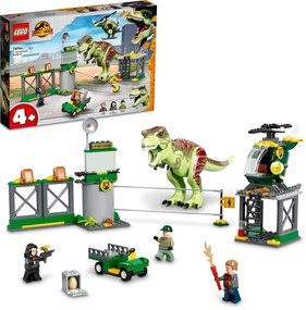 Lego stavebnice lego jurassic world 76944 útěk t-rexe