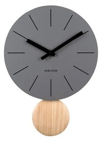Kyvadlové nástěnné hodiny ø 30 cm Arlo – Karlsson