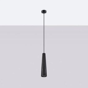Sollux Lighting Závěsné svítidlo ELECTRA černý beton