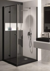 Aplomo Correo obdélníková sprchová vanička, černá Rozměr vaničky: 120x90cm