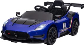 Dětské elektrické auto AIYAPLAY 12V Maserati GT2 s dálkovým ovládáním 2.4G, hudbou, klaksonem, čtyřmi odpruženými koly, elektrické vozidlo se světly,