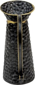 Černý kovový dekorační džbán Valentino II - 23*15*34 cm