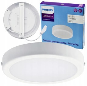 LED kulaté vestavné svítidlo Philips - 12W 1200lm 4000K - bílá lampa