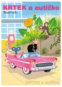 Omalovánky Krtek a autíčko A4
