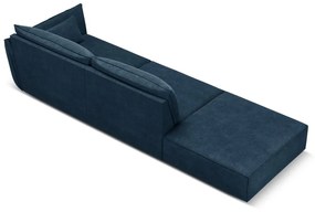 Tmavě modrá lenoška (pravý roh) Vanda – Mazzini Sofas