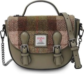 Kabelka The Medium Cobble Satchel Chestnut Tartan - Islander