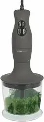 Clatronic SMS 3777 šedá / Tyčový mixér / 400W / 0.7L