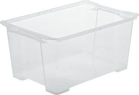 Regalux Úložný box, 58,3 × 39,2 × 27,7 cm, 44 l, transparentní