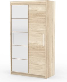 ADRK Furniture Posuvná skříň se zrcadlem ESTI 120 SW-ESI-120-S
