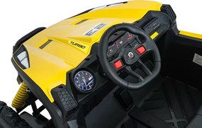 Elektrické autíčko Buggy TURBO 23 žluté