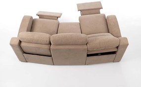 Pregio Italia sofa&relax Luxusní pohovky RESORT Provedení: 2 místná, Vzorník látek: tekno fibra 02 linen