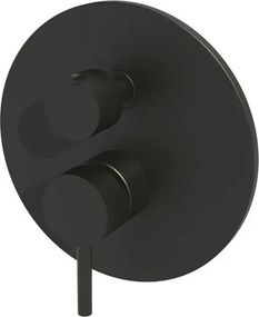 Paffoni Light sprchová baterie s přepínačem černý mat LIG018NO