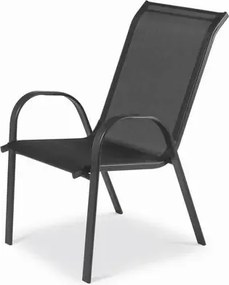 Fieldmann FDZN5010 Černá / Zahradní židle / Materiál: kov-textil / Roz