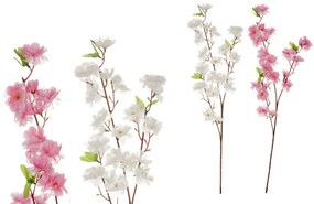 KN5107 Třešňové květy, mix barev bílá a růžová. Květina umělá
