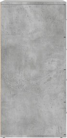 Příborníky 2 ks betonově šedé 60 x 39 x 80 cm kompozitní dřevo 3276626