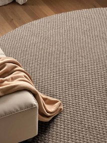 ELLE Decoration, Kusový koberec Lyon Beans 106315 Natural Beige kruh z kolekce Elle, 200x200 (průměr) kruh, béžová, ložnice