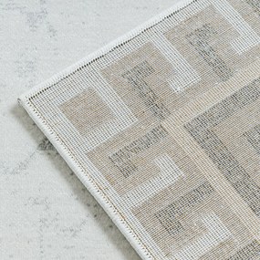 Dywany Łuszczów, Kusový koberec Allure 1960 white/grey, 80x150, šedá, kancelář