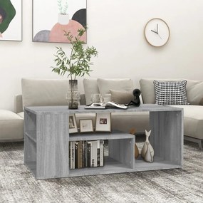 vidaXL Konferenční stolek 100 x 50 x 40 cm dřevotříska [815841] Barva: šedá sonoma