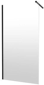 Sprchová zástěna Walk-In Zum 100x195 black