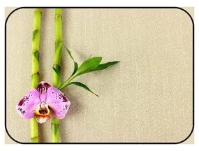 Prostírání na stůl ovalné Lux - Orchidei růžová