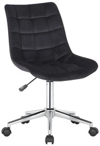 Bhm germany Kancelářská židle Medford, samet, černá