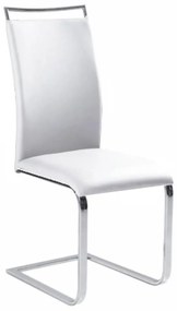 Kondela Jídelní židle, bílá, BARNA NEW