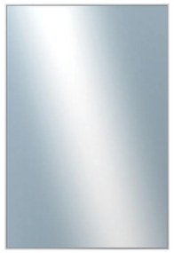 DANTIK - Zarámované zrcadlo - rozměr s rámem cca 80x120 cm z lišty Hliník stříbrná | P02-004 (7002004)