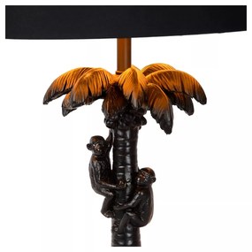 LUCIDE Stolní lampa EXTRAVAGANZA COCONUT průměr 30,5 cm - 1xE27 - Black