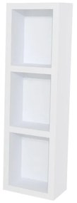 Mereo Aira, koupelnová skříňka 20 cm, horní, policová, Multidecor, Arktická bílá CN796SBIAA