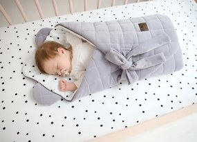Sleepee Sametová zavinovačka ROYAL BABY pro miminko hořčicová