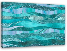 Gario Obraz na plátně Modré vzory - Andrea Haase Rozměry: 60 x 40 cm