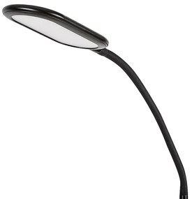 RABALUX Stojací LED lampa ADELMO, 10W, teplá-studená bílá, černá 0074009