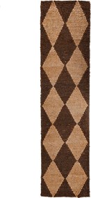 XXXLutz BĚHOUN, 60/230 cm, tmavě hnědá Flair Rugs - Online Only koberce & rohožky - 003165043103