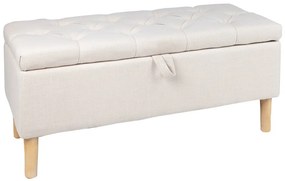 Designová lavice Queen 100 cm béžová