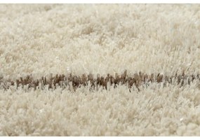 Kusový koberec shaggy Flan krémový 80x150cm
