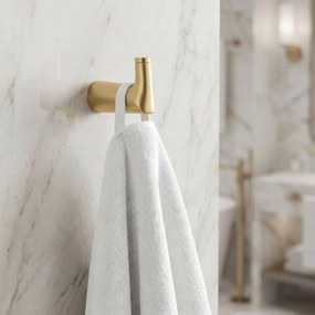 Rea Rea, Koupelnový háček 16204 Vibe Brush Gold, REA-60102