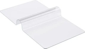 PVC chránič stolu 40,6 × 81,3 cm průhledný plastový 1,5 mm silný
