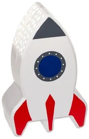 Lampička s hvězdným projektorem Raketa