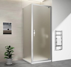 Gelco Gelco, SIGMA SIMPLY obdélníková sprchová zástěna pivot dveře 900x800mm L/P varianta, Brick sklo, GS3899GS4380