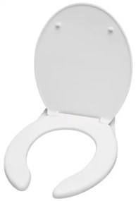 Cersanit Etiuda, antibakteriální toaletní sedátko pro handikepované, bílá, K98-0002