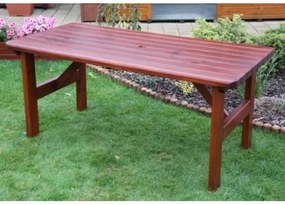 Dřevěný zahradní stůl ROVNÁ - 3D5503