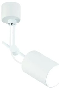 Minimalistické bodové svítidlo Stick bílá