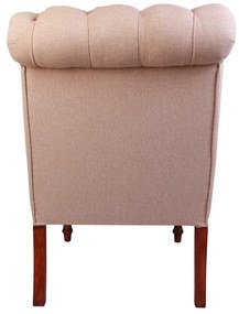 Atelier del Sofa Křeslo San Jose - Milky Brown, Mléčná Hnědá