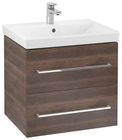Villeroy & Boch Avento - Umyvadlová skříňka, 58x51x45 cm, 2 zásuvky, Arizona Oak A88900VH