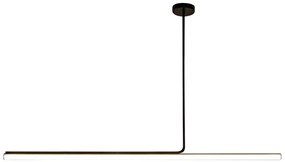 Toolight Moderní designové osvětlení LED APP1660-CP Black 140cm