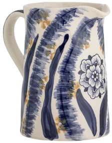 OnaDnes -20% Modrá kameninová váza Bloomingville Anuuk 21 cm