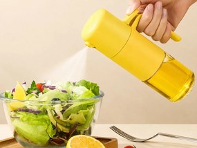 Verk Group Rozprašovač na olej, olivový olej a ocet – sprejový dávkovač 210 ml, skleněný rozprašovač