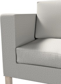Potah na pohovku IKEA  Karlanda 2-místná, krátký barva šedá látka pletený vzor
