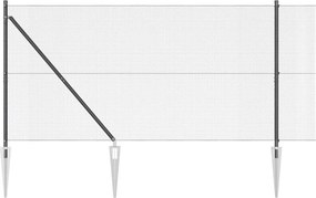 Svařované drátěné ploty s hroty 50 x 1,4 m Ocel potažená PVC 3352241